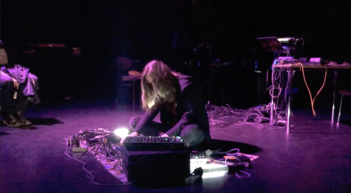 Slim Vic live at Fylkingen. Stockholm Maj 2017